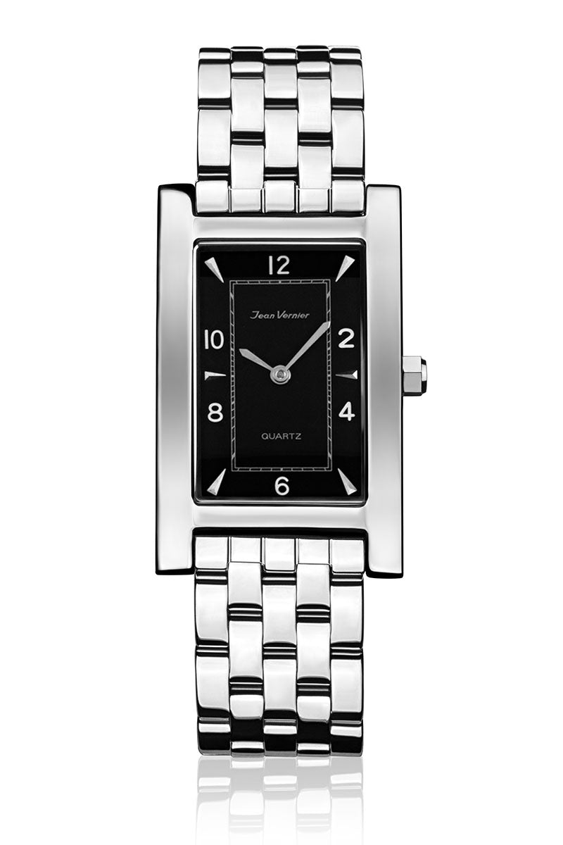 Relógio Jean Vernier JV01617BM Pulseira Aço Inoxidável